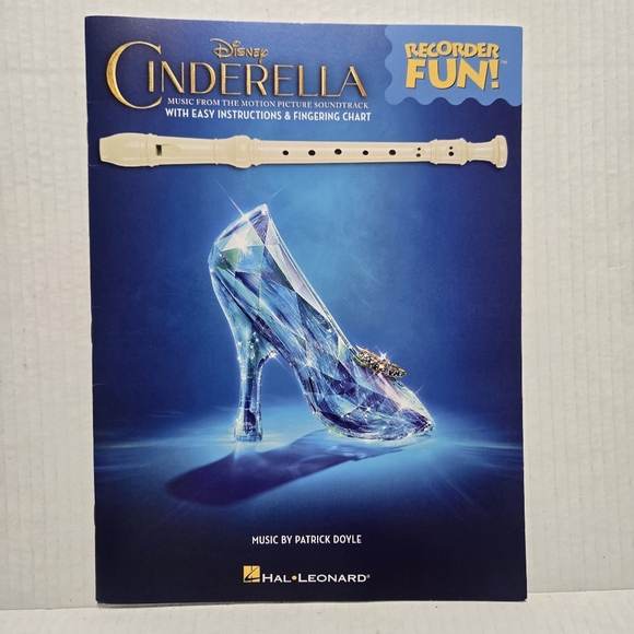 Disney | Other | Disney Recorder Song Book Cinderella How To Play The ...